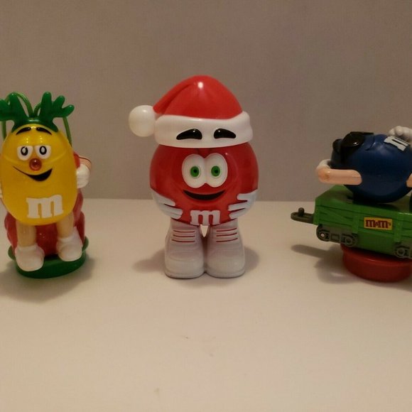 Holiday | Mms Christmas Candy Toppers And Dispenser | Poshmark